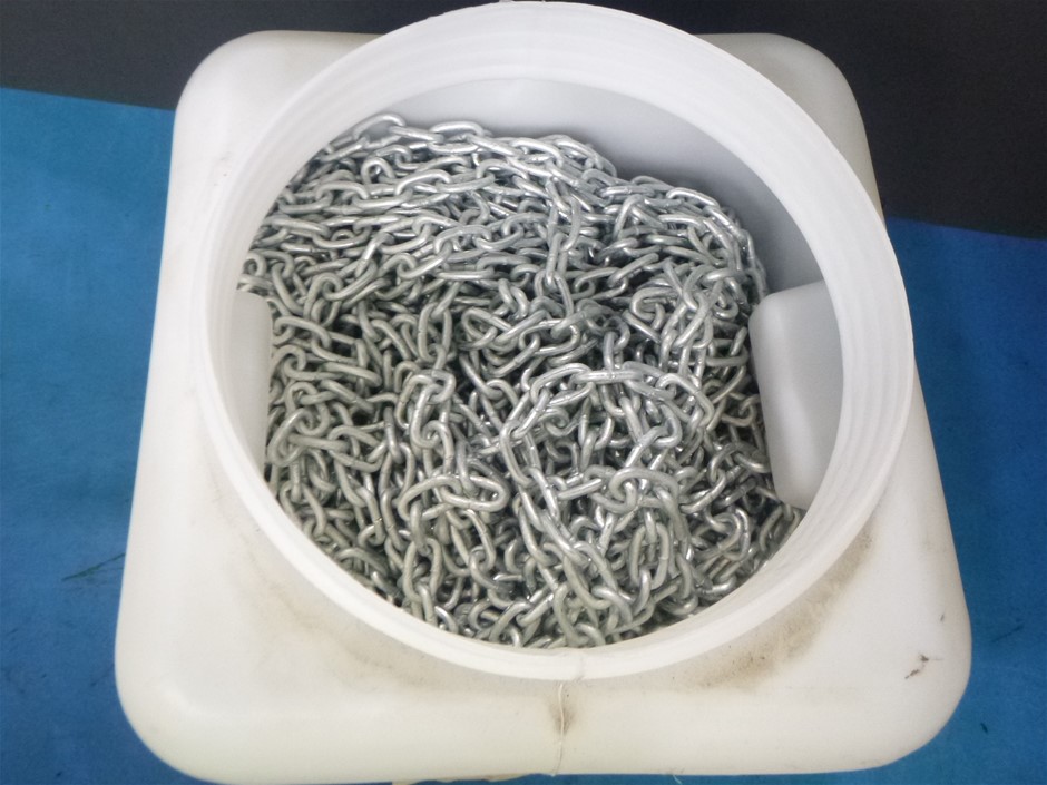 Miller Chains HC4 Mild Steel Hardware Chain Hot Dipped Galvanised ...