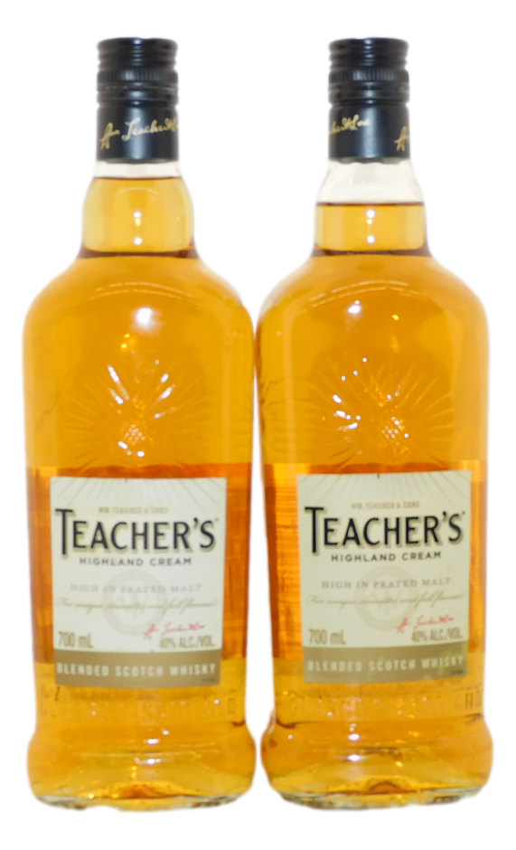 Teachers Highland Cream Blended Scotch Whisky (2x 700mL) Auction (0024 ...