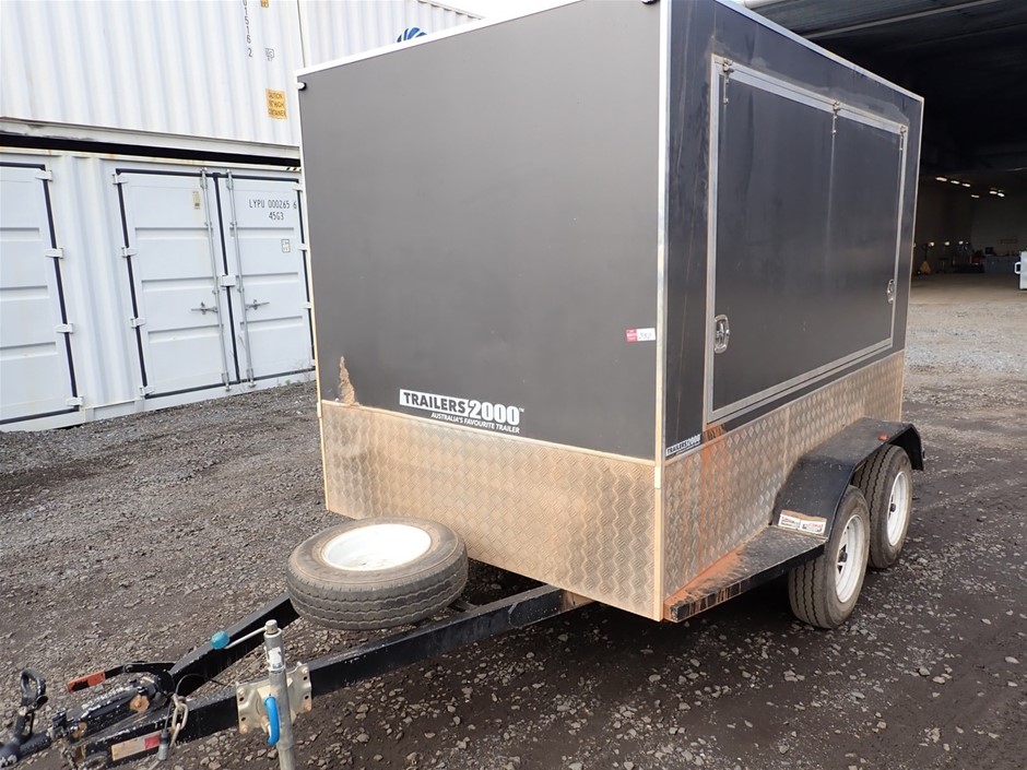 Trailers 2000 Enclosed Tandem Trailer Auction (0001-7047085) | Grays Australia