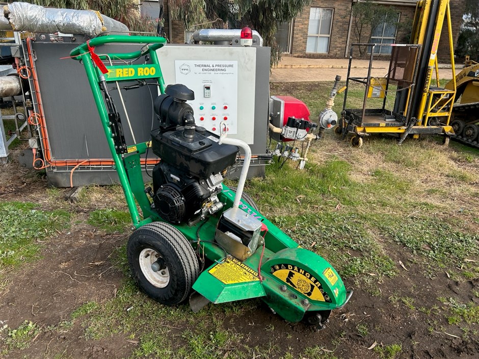 Red Roo Stump Grinder Auction (0016-3026382) | Grays Australia