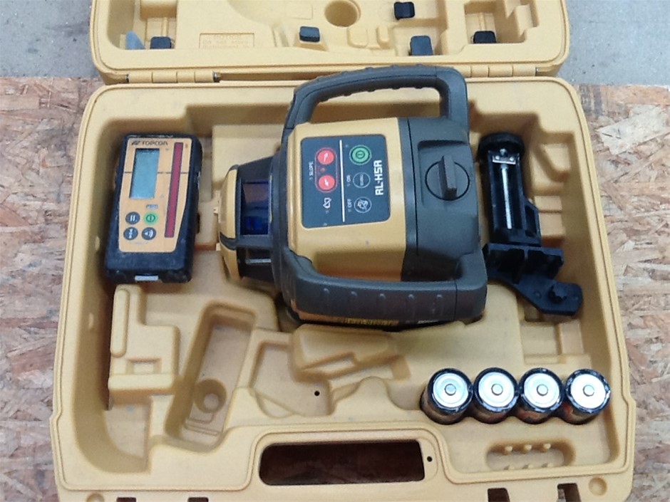 Topcon RLH5A/IP065389 Laser level + Dumpy Auction (0072-3026271 ...