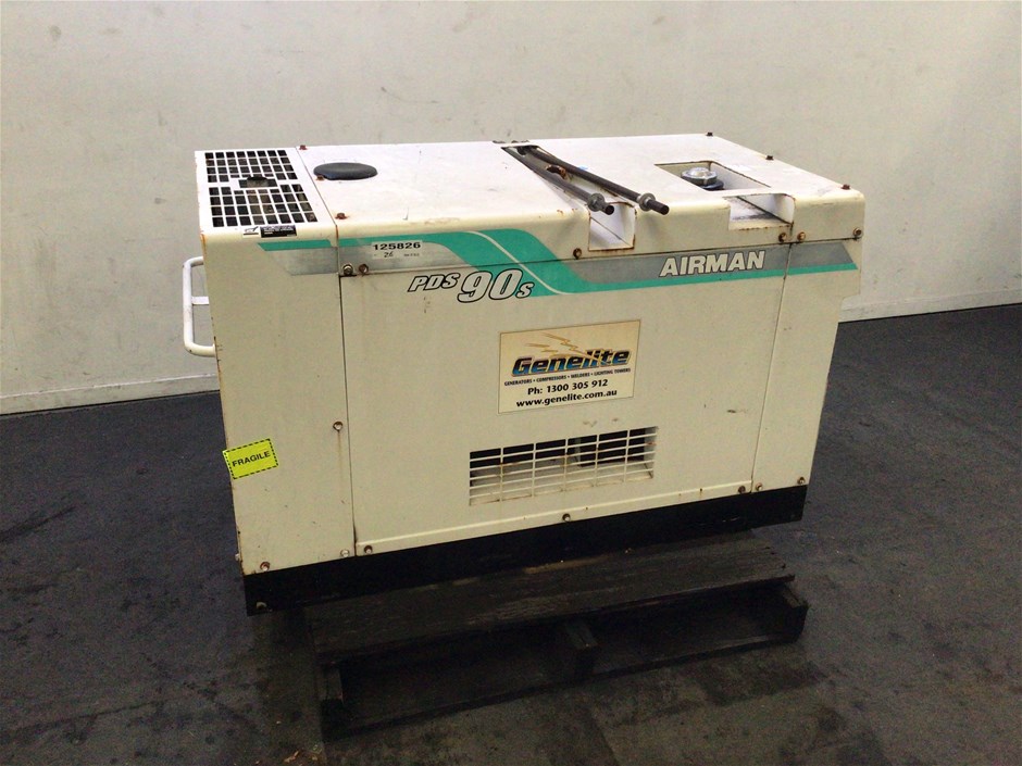 Airman PDS 90s Compressor Auction (0008-7046891) | Grays Australia