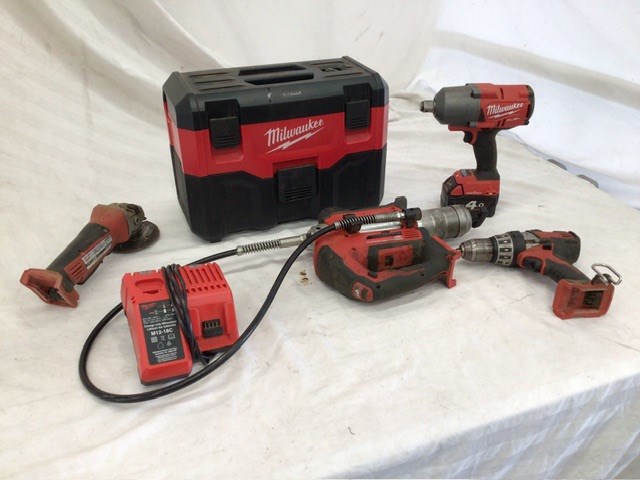 Quantity of Milwaukee Battery Powered Hand Tools Auction (0029-9044296 ...