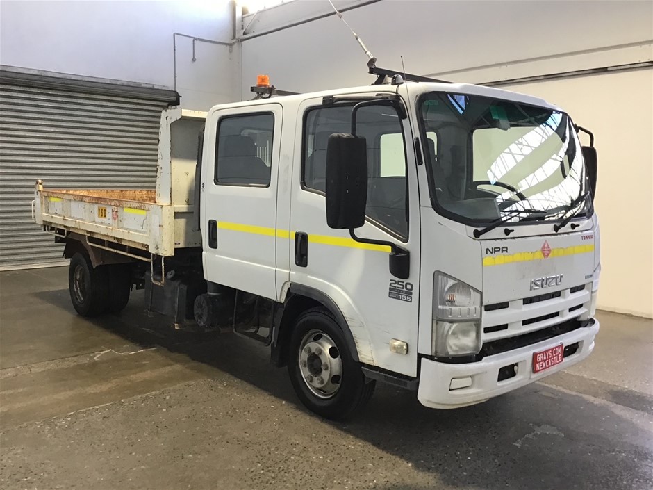 2012 Isuzu NPR 250 Series III 4 x 2 Tipper Truck Auction (0001-5053416 ...