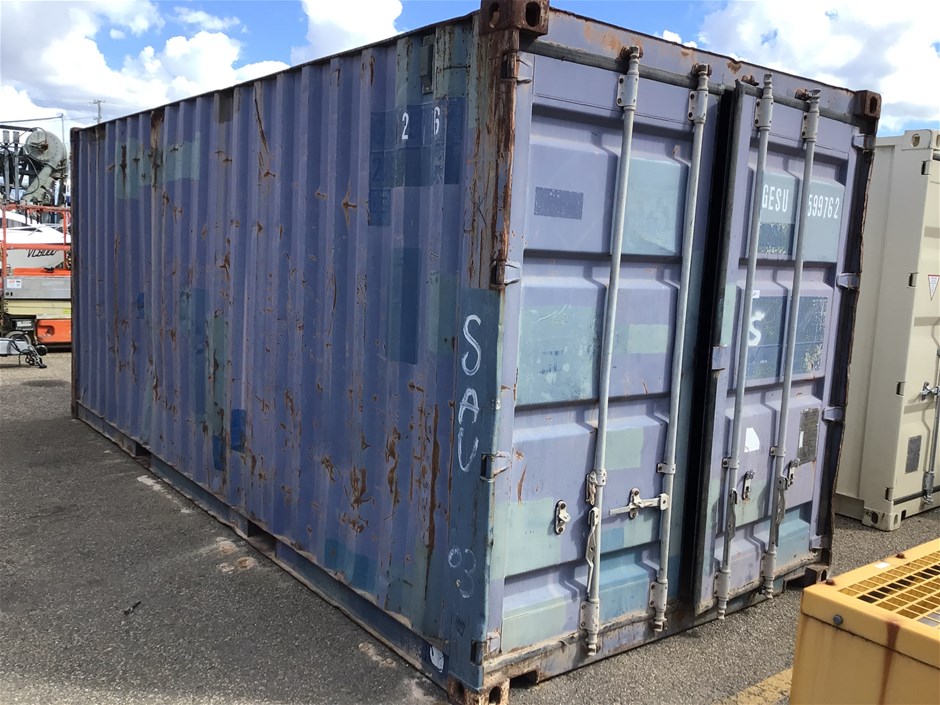 Shenzhen Southern CIMC 20ft Shipping Container Auction (0005-7046470 ...