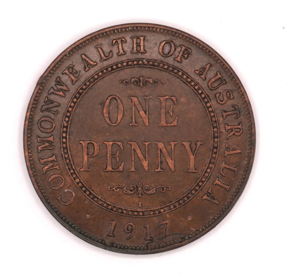 CUD Error Australian 1917 Auction (0025-2554404) | Grays Australia