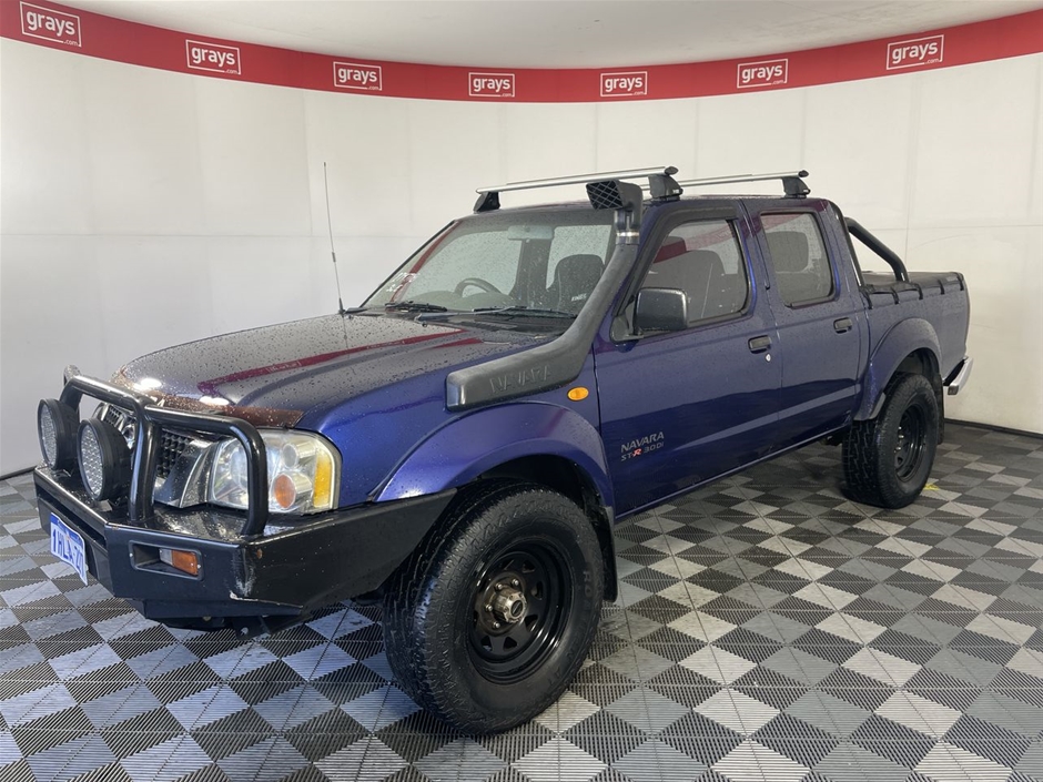2002 Nissan Navara ST-R 4X4 DOUBLE CAB D22 Turbo Diesel Manual Dual Cab ...