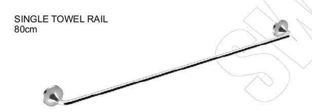 Swift Single Towel Rail 80cm Auction (0014-2557566) | Grays Australia