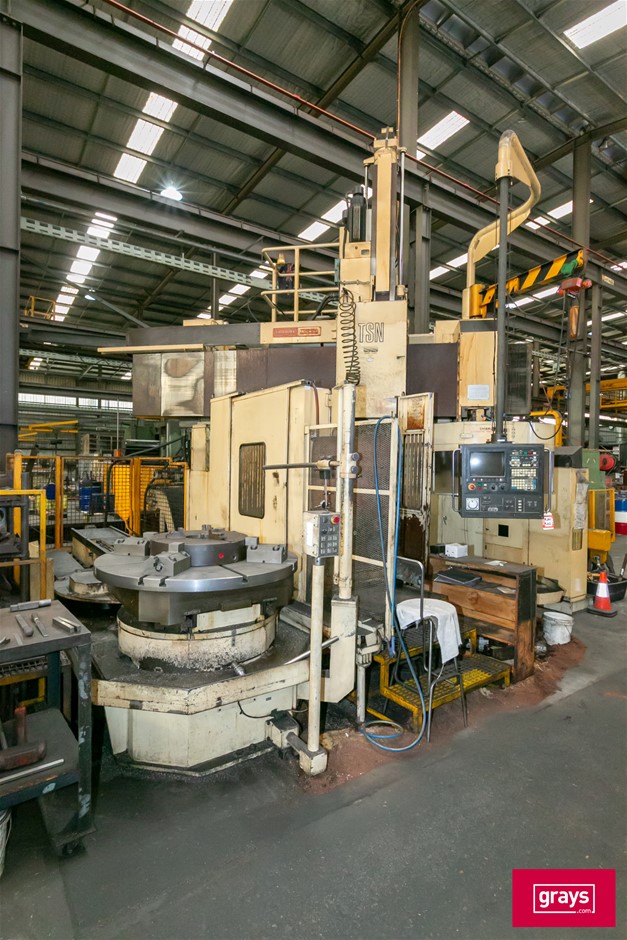 Toshiba TSN CNC Vertical Bore Machine with Dual Table Auction (0033 ...