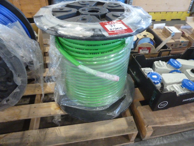 Roll of Cobra Tuff Skin Sewer Cleaning Hose Auction (0139-8017622 ...