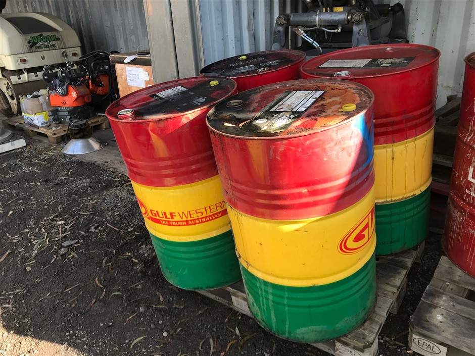 4x Steel 44 Galon Drums Auction (0022-3026451) | Grays Australia