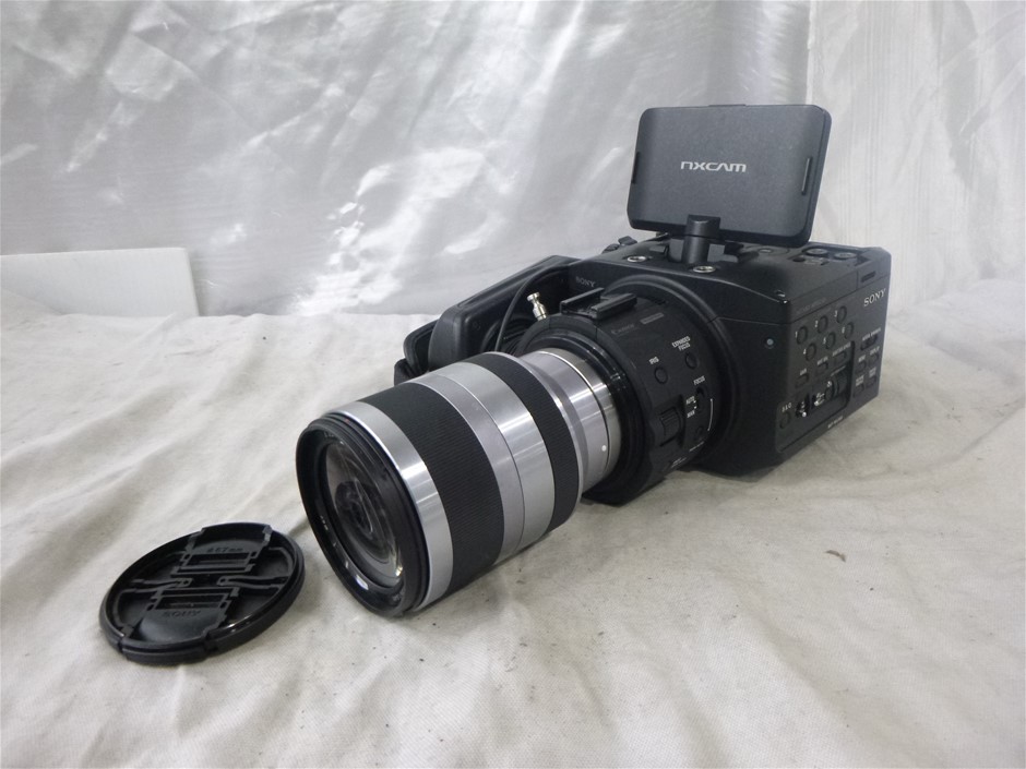 Sony NEX-FS100P NXCAM AVCHD Digital Super 35mm Professional Camcorder ...