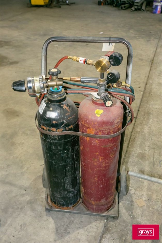 Welders Gas Bottle Trolley Auction (0130-5053575) | Grays Australia
