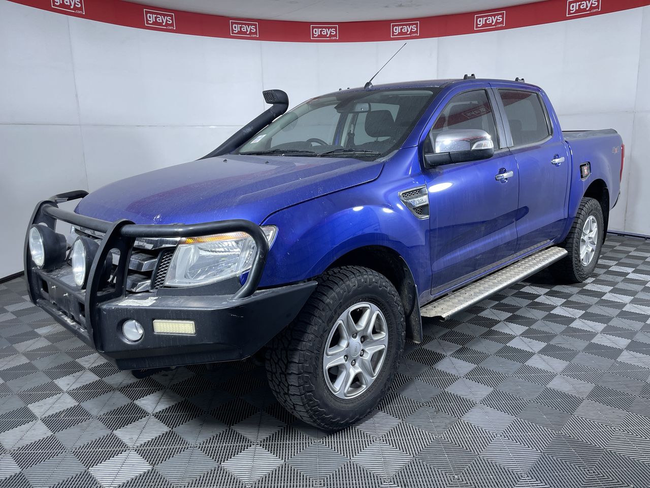 2014 Ford Ranger XLT 4X4 PX Turbo Diesel Automatic Dual Cab Auction ...