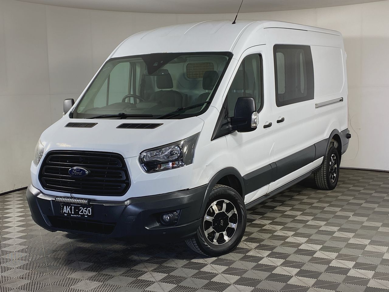 2016 Ford Transit 350L LWB MID ROOF VO Turbo Diesel Manual Van Auction ...
