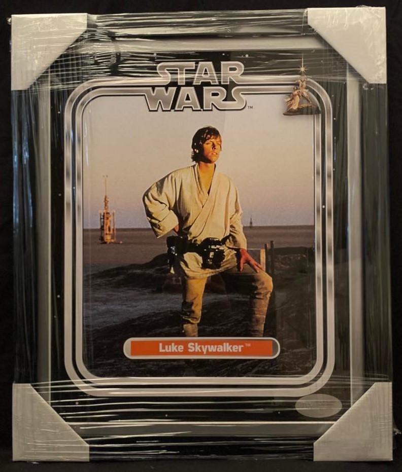 Star Wars Luke Skywalker framed print Auction (0060-2554773) | Grays ...