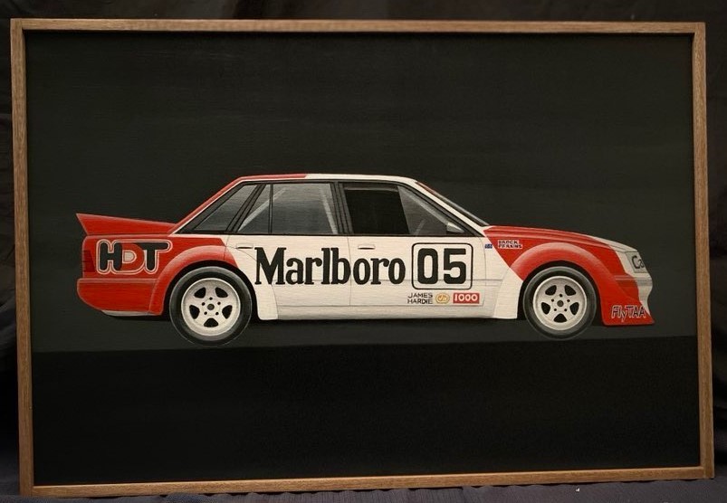 James Dominguez 1984 Group C VK Commodore painting Auction (0074 ...