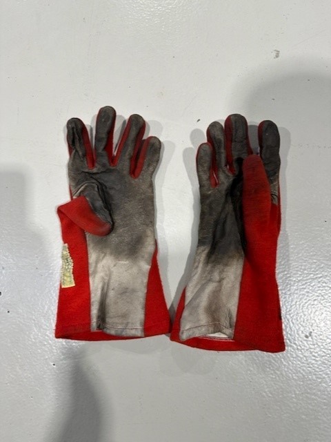 Larry Perkins racing gloves, signed Auction (0004-20084110) | Grays ...