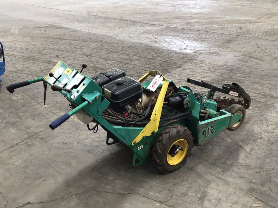 Red Roo 912 Trencher Auction (0026-5053966) | Grays Australia