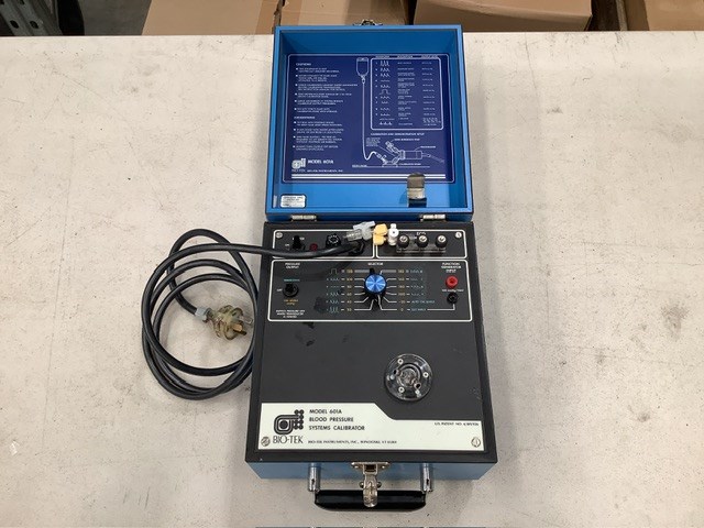 Bio-Tek 601A Blood Pressure Calibrator Auction (0045-9045451) | Grays ...