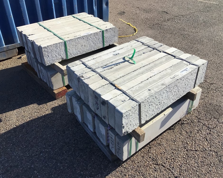 40 x Concrete Sleepers Comprising (Pack E3) Auction (0008-7046793 ...