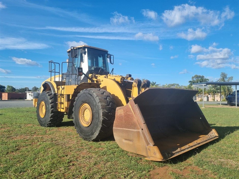 2007 Cat 980H Wheeled Loader Auction (0003-7046809) | Grays Australia