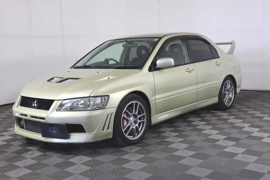 2002 Mitsubishi Evolution VII (IMPORT) Automatic Sedan Auction (0001 ...