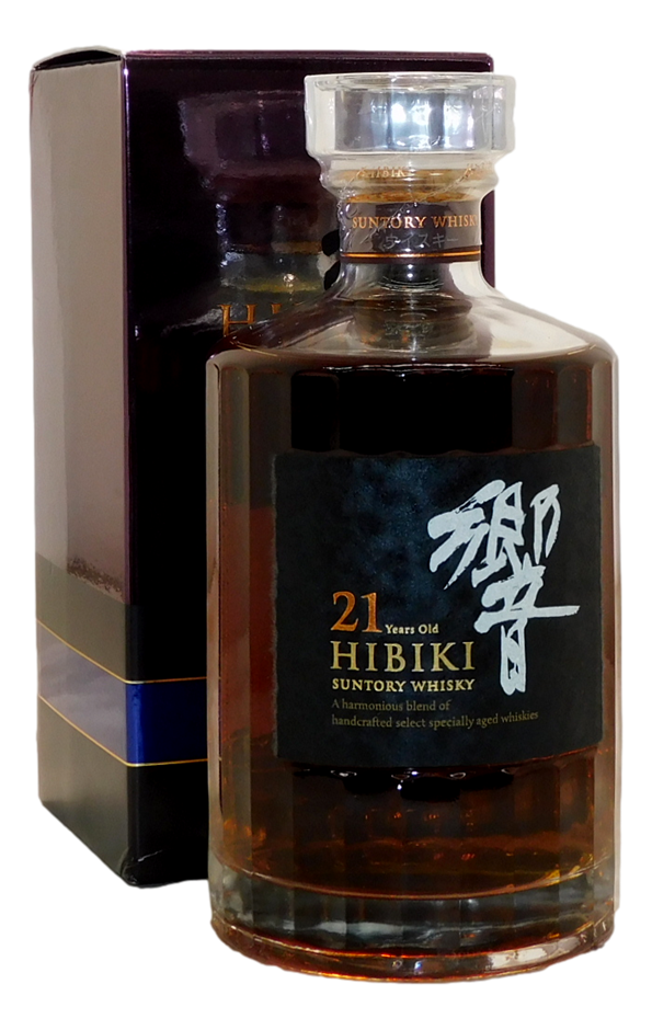 Hibiki Suntory Whisky aged 21 years Japanese blended (1x 700mL), Japan. Auction (0002-10724323 ...