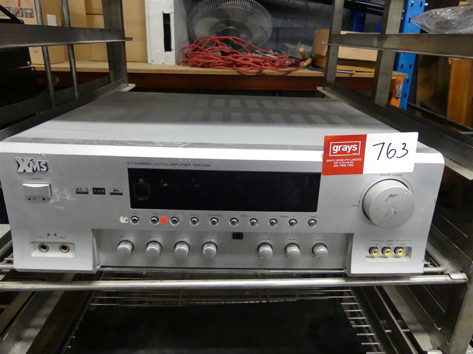 XMS 3068 Amplifier Auction (0763-5053997) | Grays Australia