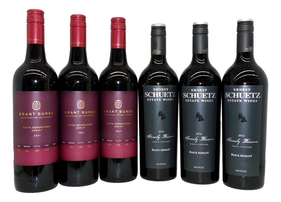 Pack of Assorted Merlot (6x 750mL) Auction (0062-10724898) | Grays ...
