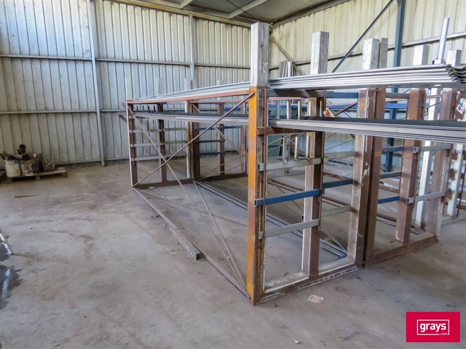 Steel Stock Rack Auction (0421-5053973) | Grays Australia