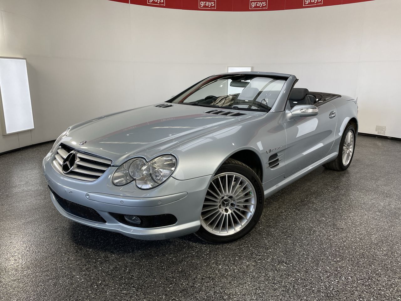 2004 Mercedes Benz SL55 AMG R230 Automatic Convertible Auction (0001 ...