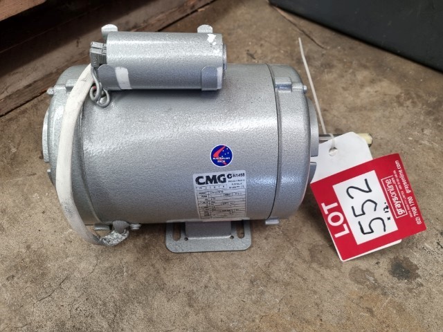 Electric motor CMG 240v 0.75kw - unused in box Auction (0552-5053639 ...