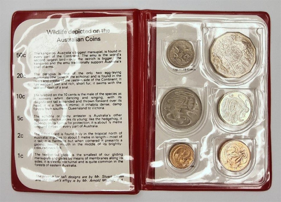 ROYAL AUSTRALIAN MINT 1981 COIN SET Auction (0024-2555211) | Grays ...