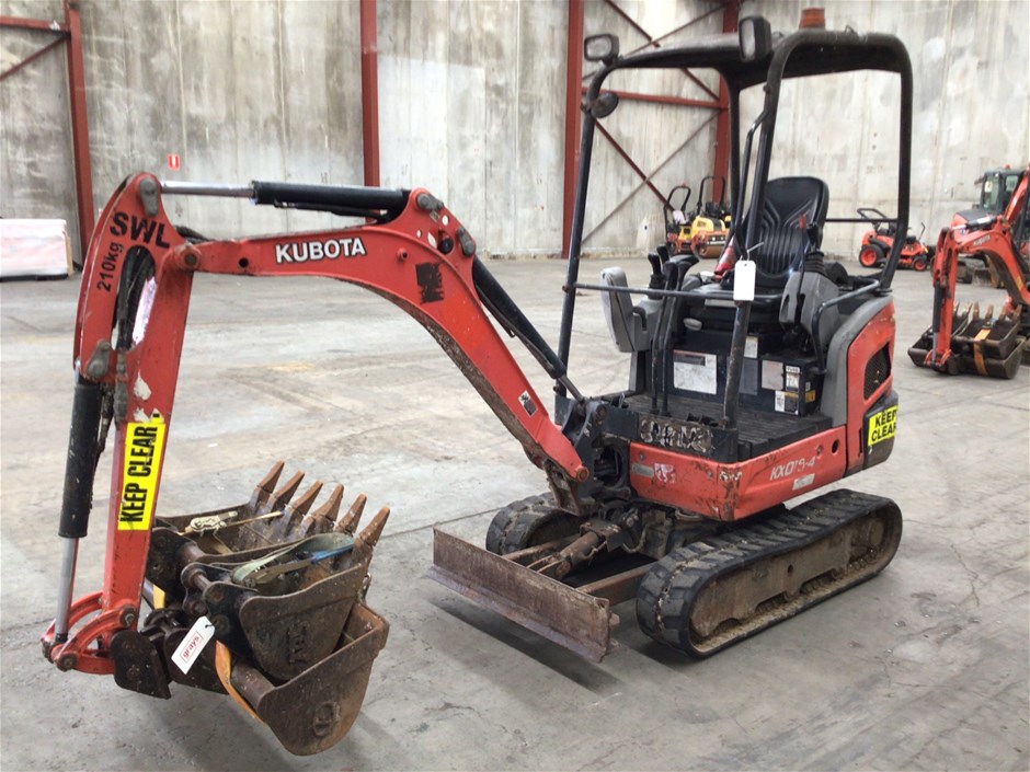 Kubota Kx018-4 Mini Excavator Auction (0009-5054556) | Grays Australia