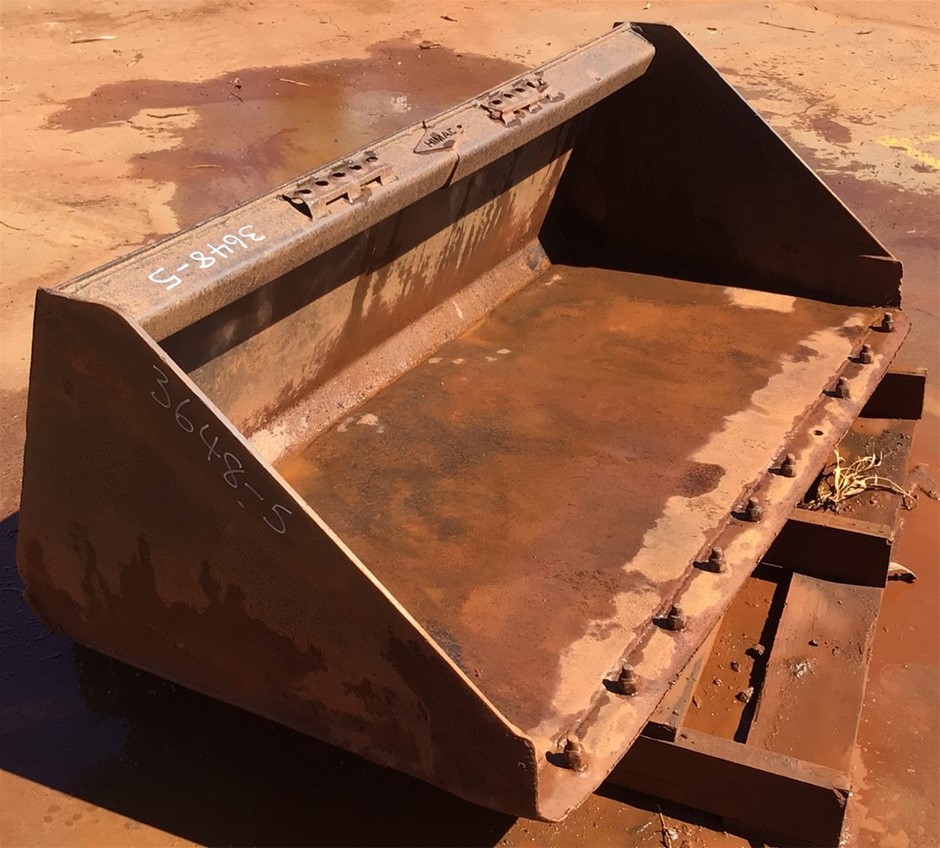 Himac Bobcat Skid Steer Bucket (Tom Price) Auction (0026-9044534 ...