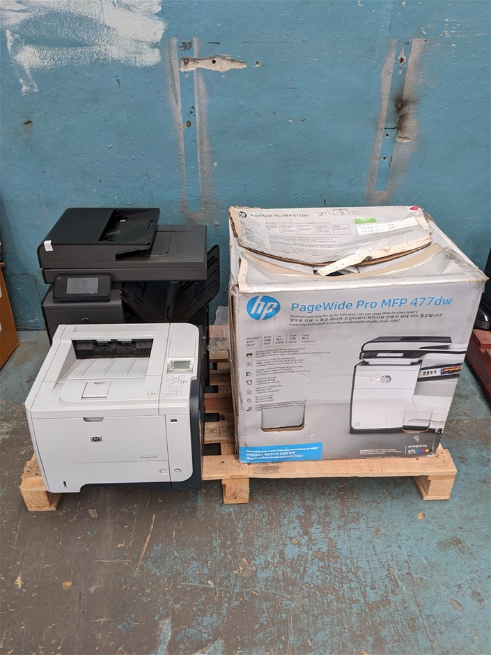 Pallet of HP Printers Auction (0019-2555079) | Grays Australia