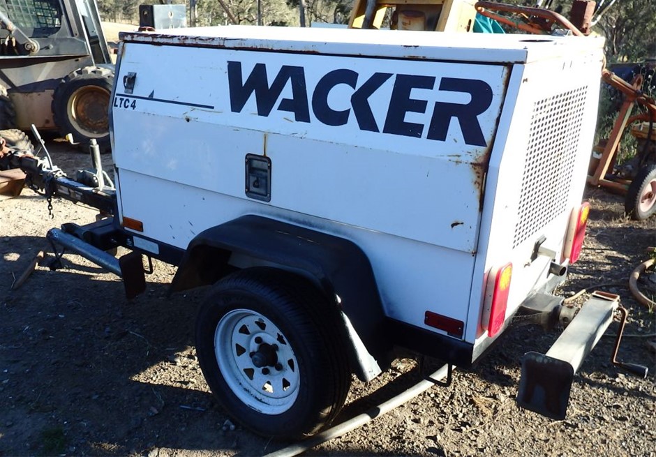 Wacker Diesel Generator, Auction (0004-5054076) | Grays Australia