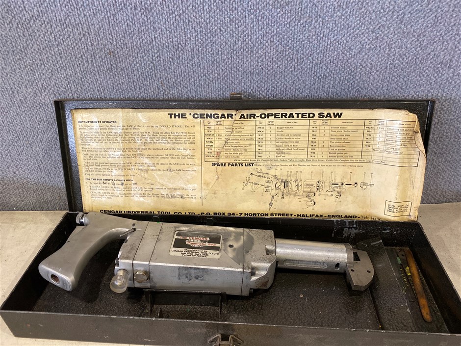 Cengar Pneumatic Saw Auction (0021-8017855) | Grays Australia