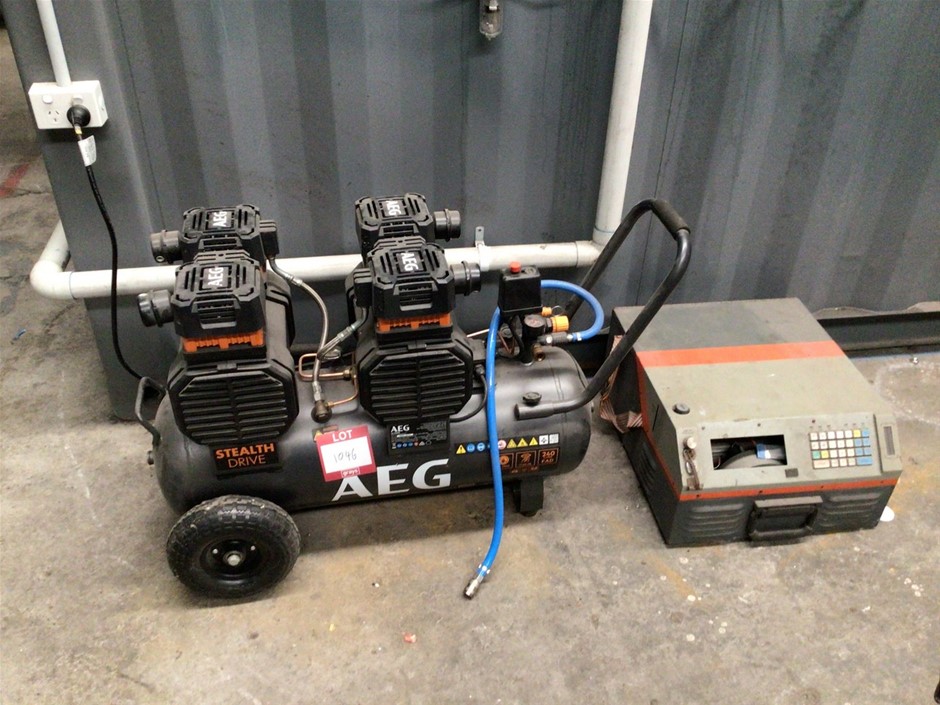 AEG AC3060S Silent Air Compressor Auction (1046-7047376) | Grays Australia
