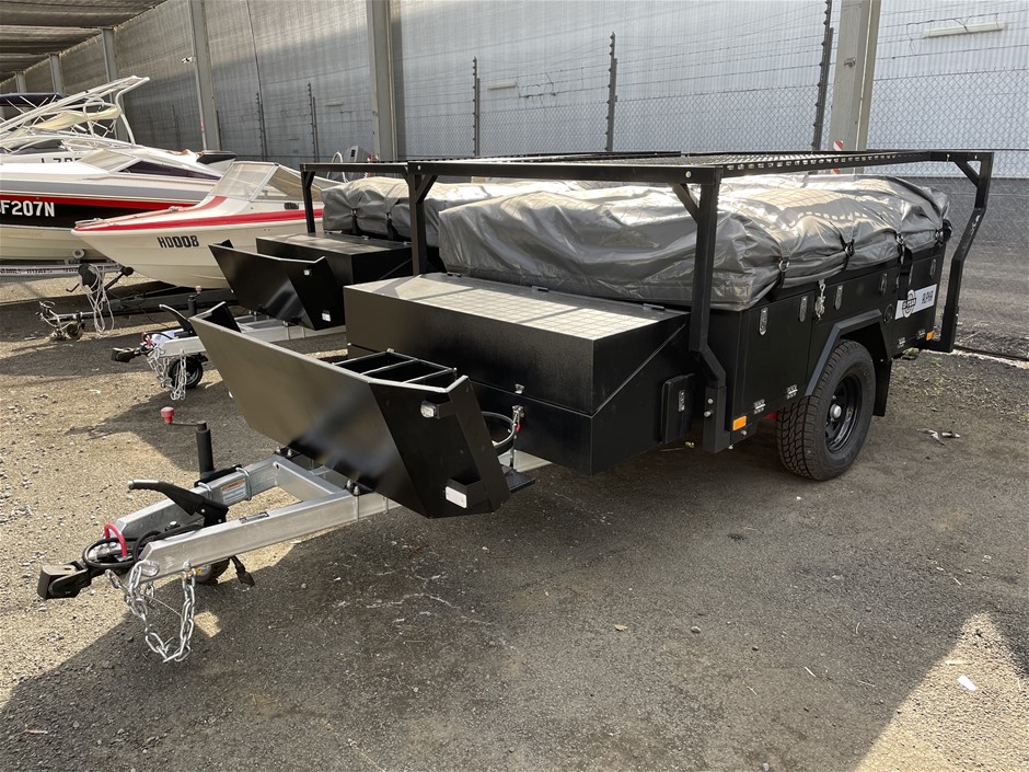 2022 BLACK SERIES ALPHA OFF ROAD CAMPER TRAILER- NO RESERVE Auction ...