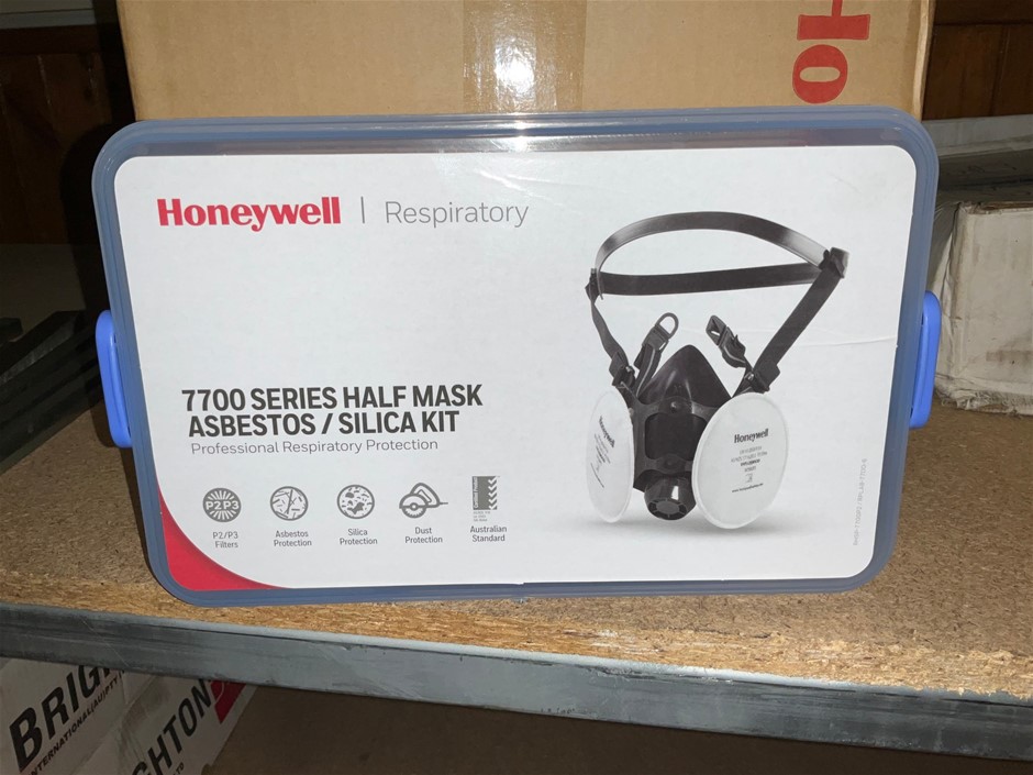 4 x 7700 Series Half Mask Asbestos Sillica Mask Auction (0081-3026927 ...