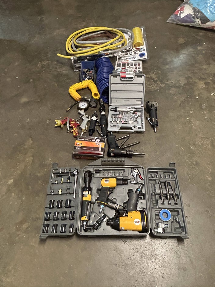 Assorted Air Operated Tools & Fittings Auction (1080-5054203) | Grays ...