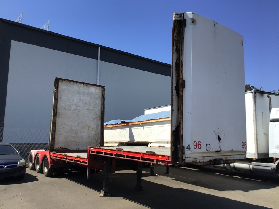 2000 HiTrans ST3 Triaxle Drop Deck Lead Trailer Auction (0075-5054327 ...