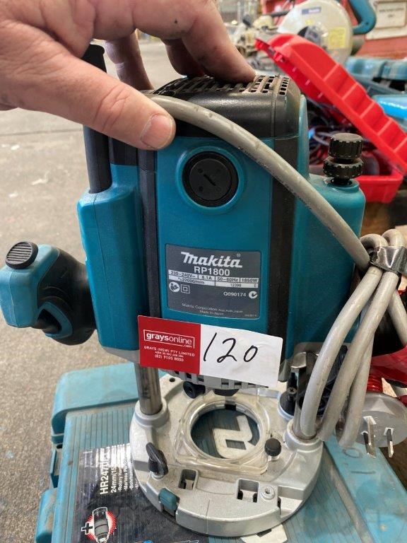 MAKITA RP1800 router Auction (0120-5054240) | Grays Australia