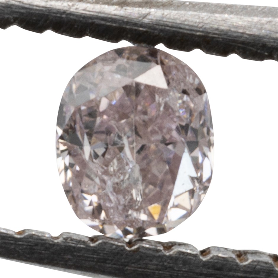 0.18ct Genuine Untreated Pink Diamond Auction (0002-2557030) | Grays ...