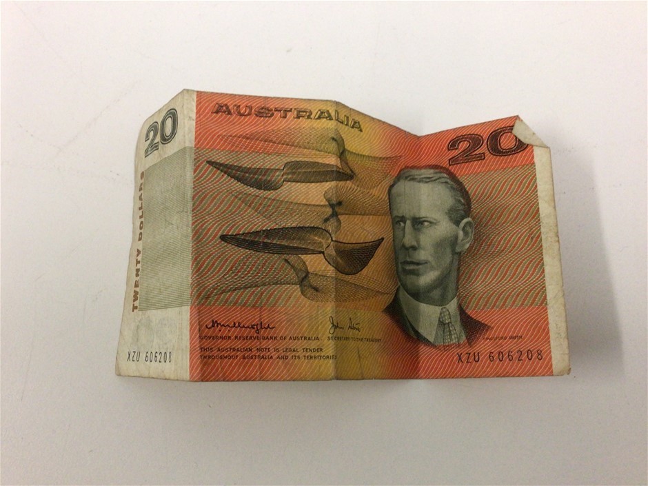 Australian Twenty Doller Banknote Auction (0086-2556256) | Grays Australia