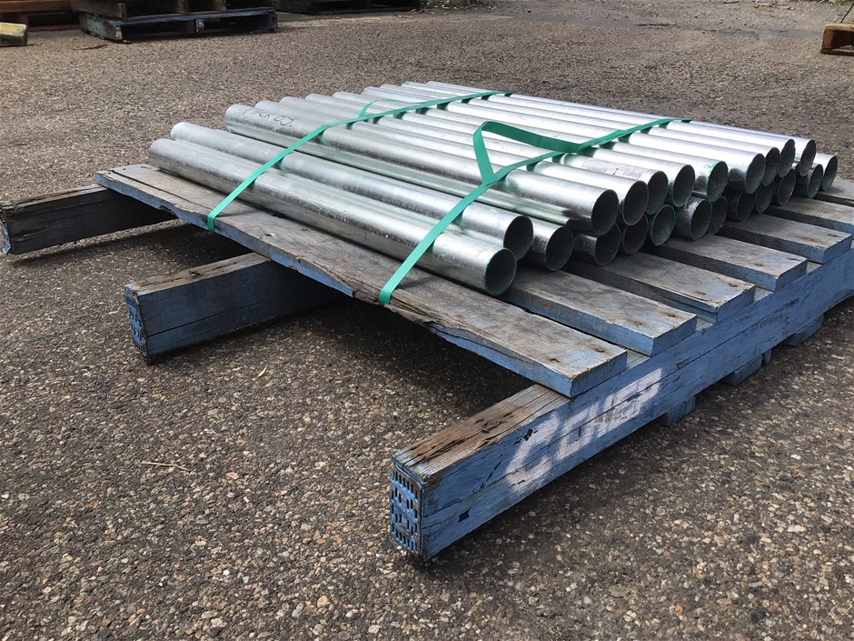 21 x Hot Dipped Galvanised Pipes (Pack B3) Auction (0003-7047504 ...