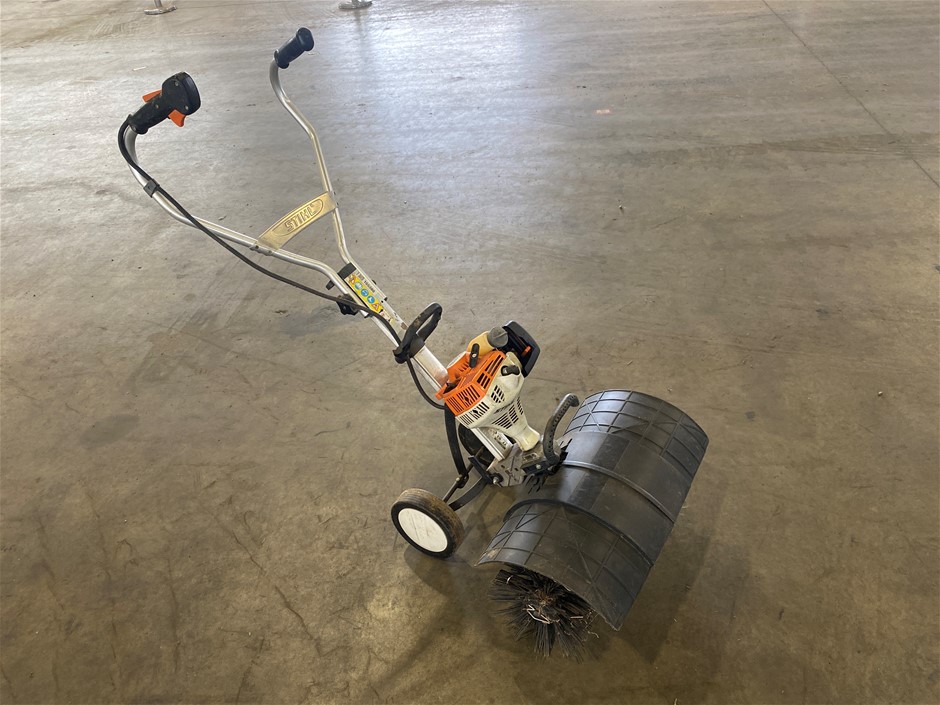 Stihl Mm55 Power Sweeper Auction (0032-8017883) | Grays Australia