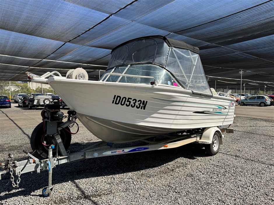 QUINTREX 560 COAST RUNNER - NO RESERVE Auction (0001-10081710) | Grays ...